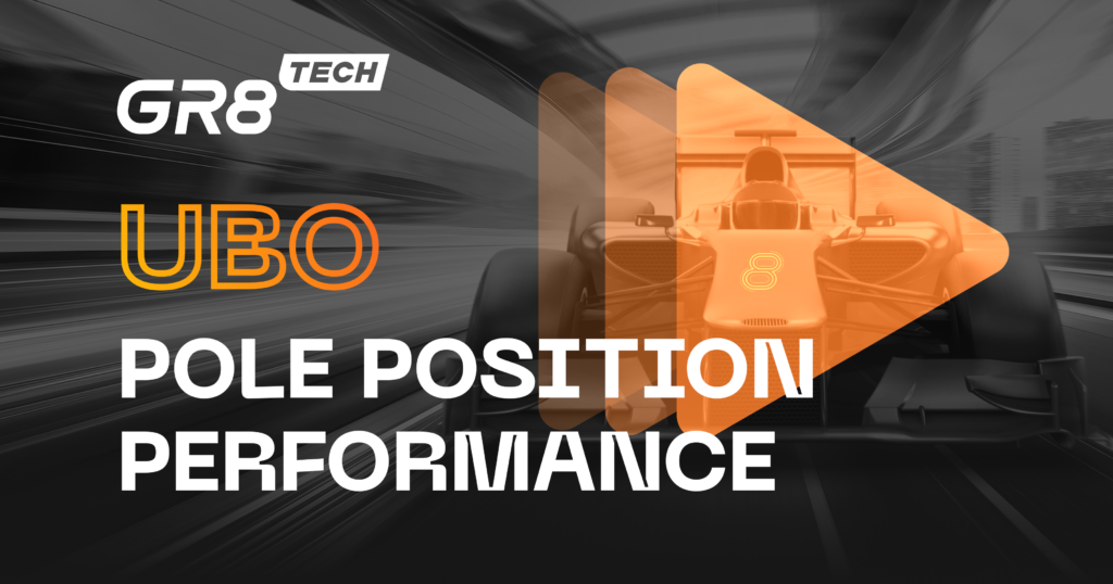 GR8 Tech UBO: Pole position performance